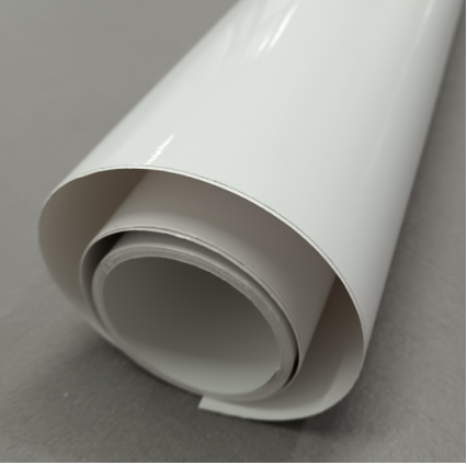 China Matte White Vinyl Sticker Printable Self Adhesive Vinyl Roll PVC ...