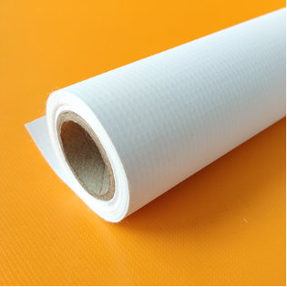 China Black grey white 440g frontlit matt glossy PVC flex tarpaulin banner printing factory and ...